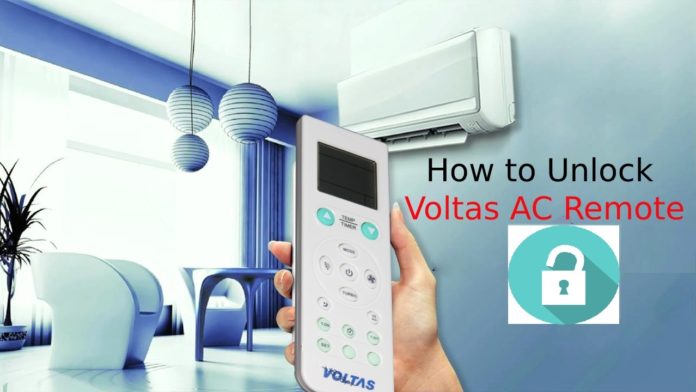 How to Unlock Voltas AC Remote