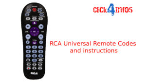 RCA Universal Remote Codes and instructions