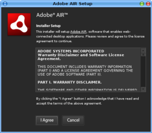 How to install Adobe Air in Linux