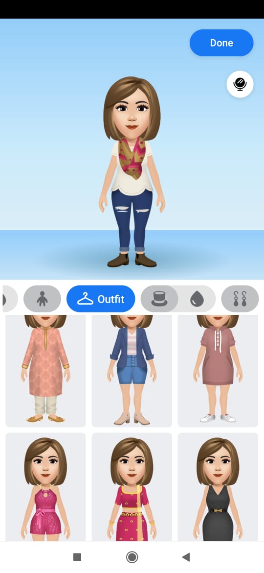 How do I create an avatar on Facebook?
