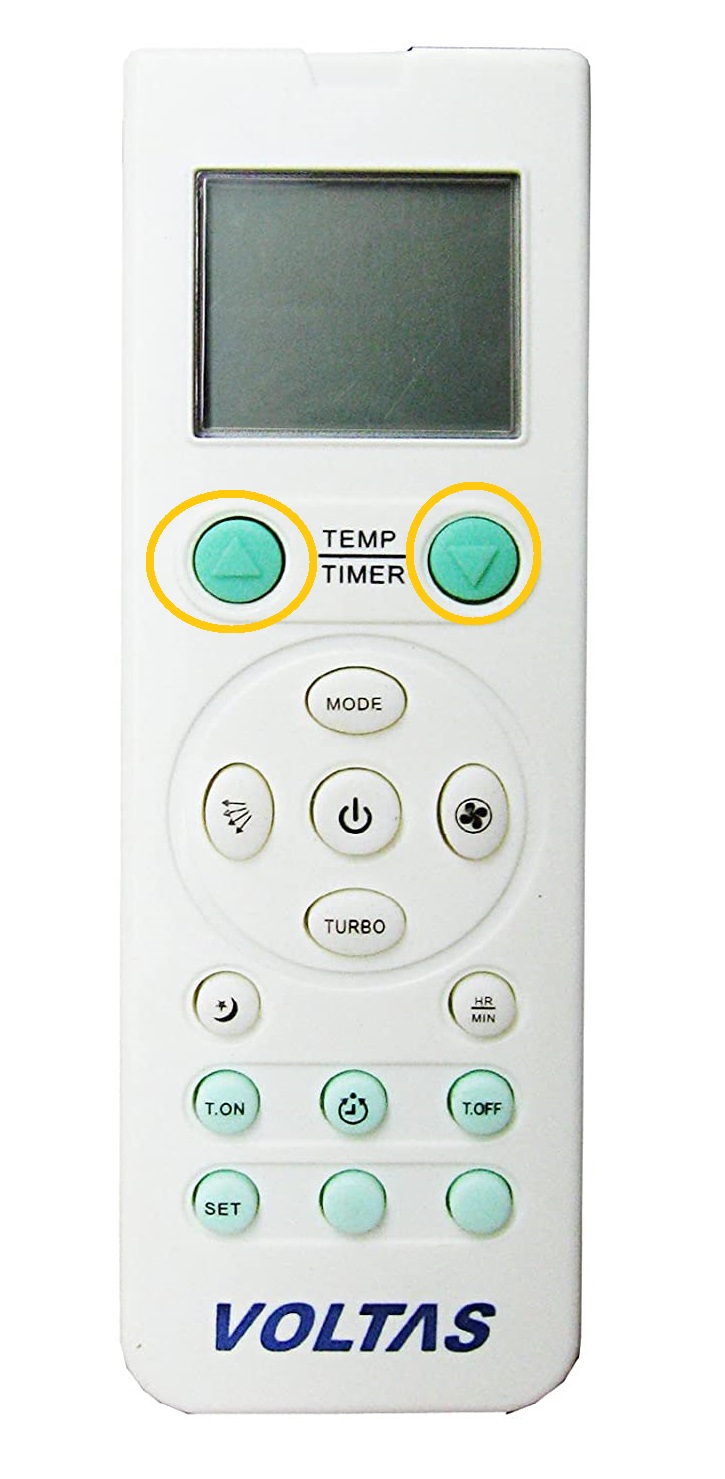 How to Unlock Voltas AC Remote